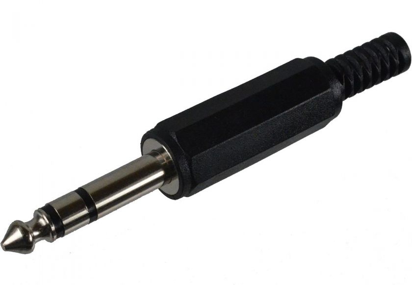 Klinkenstecker 6,3mm Stereo